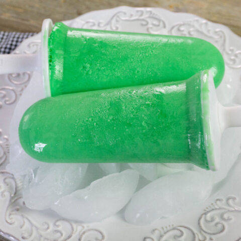 Slimer Halloween Ice Pops: A Fun Ghostbusters Inspired Recipe - Mixin Mamas