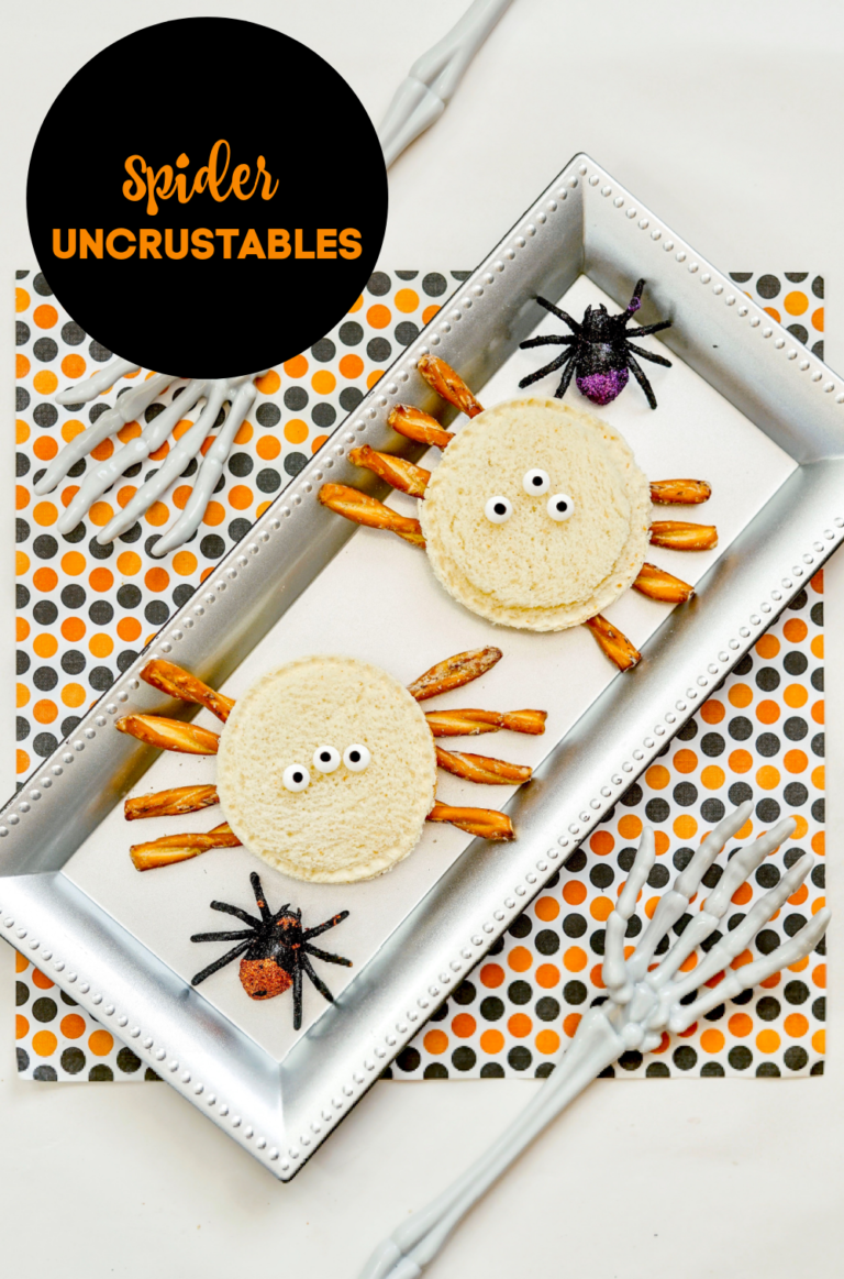 Spider Uncrustables Halloween Bento Snack for Kids (or Kids at Heart ...