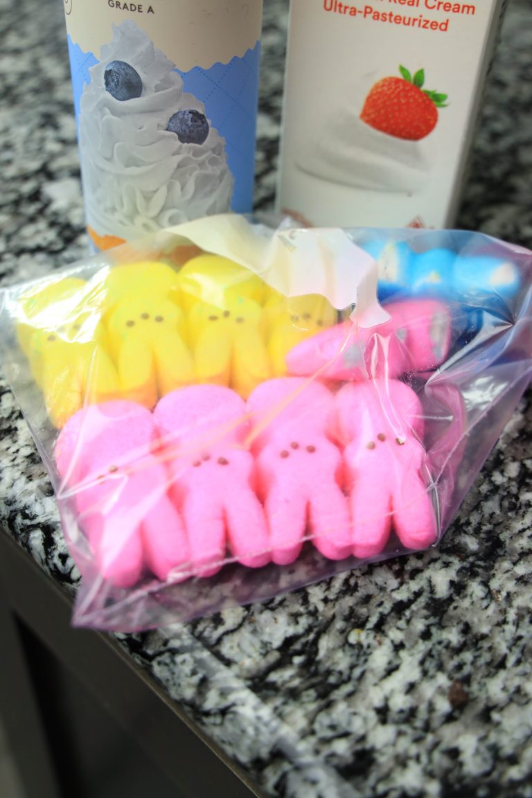 Peeps Bunny Creme Frappuccino - Mixin Mamas