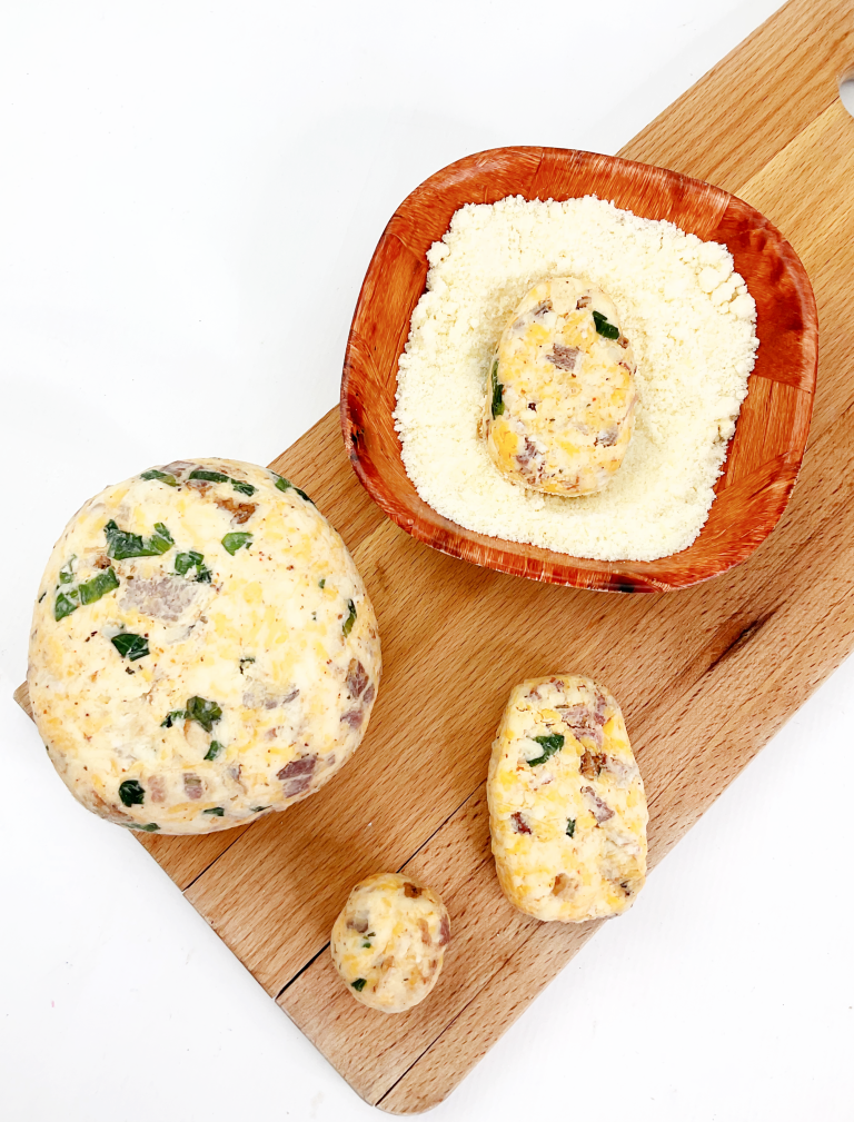 Savory Bunny Butt Cheese Ball Board - Mixin Mamas