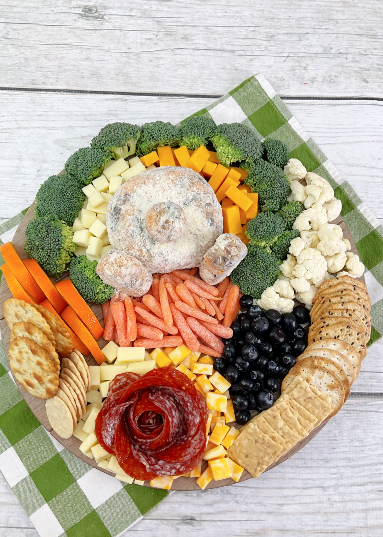 Savory Bunny Butt Cheese Ball Board - Mixin Mamas