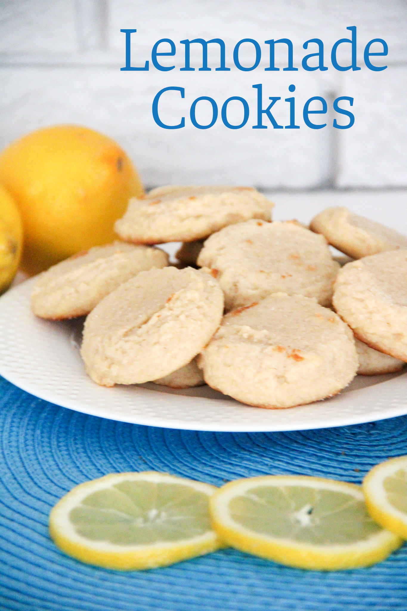 Lemonade Cookies - Mixin Mamas