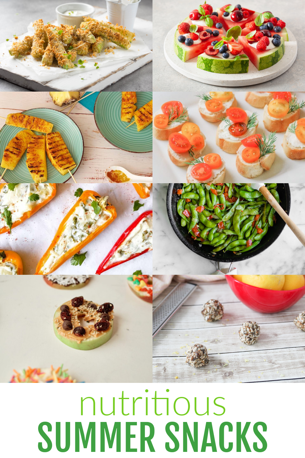 Nutritious Summer Snacks - Mixin Mamas