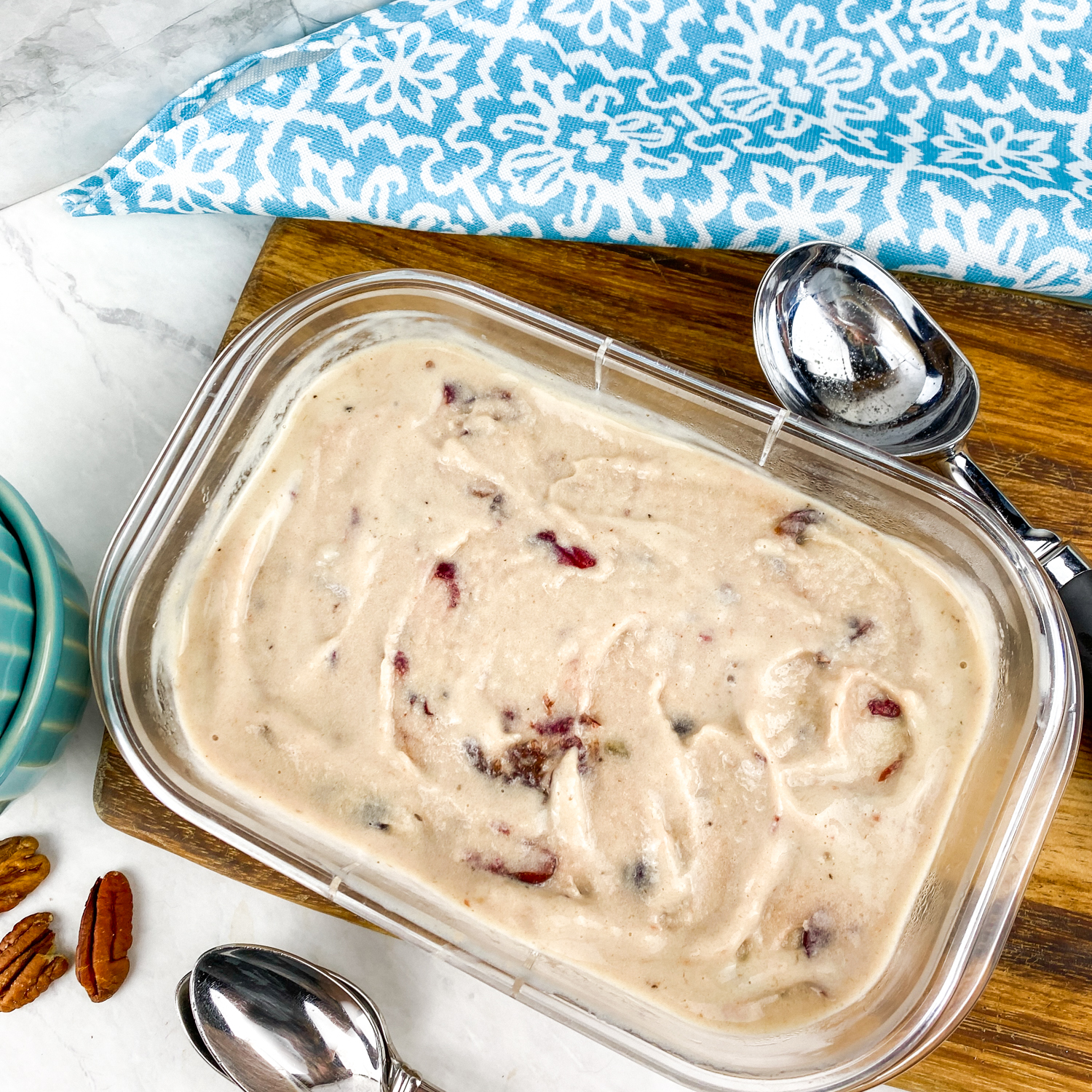 Cherry Pecan “Nice” Cream - Mixin Mamas