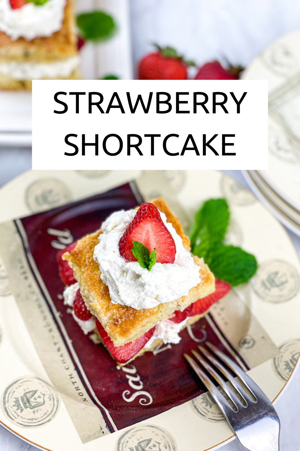 Traditional Strawberry Shortcake - Mixin Mamas