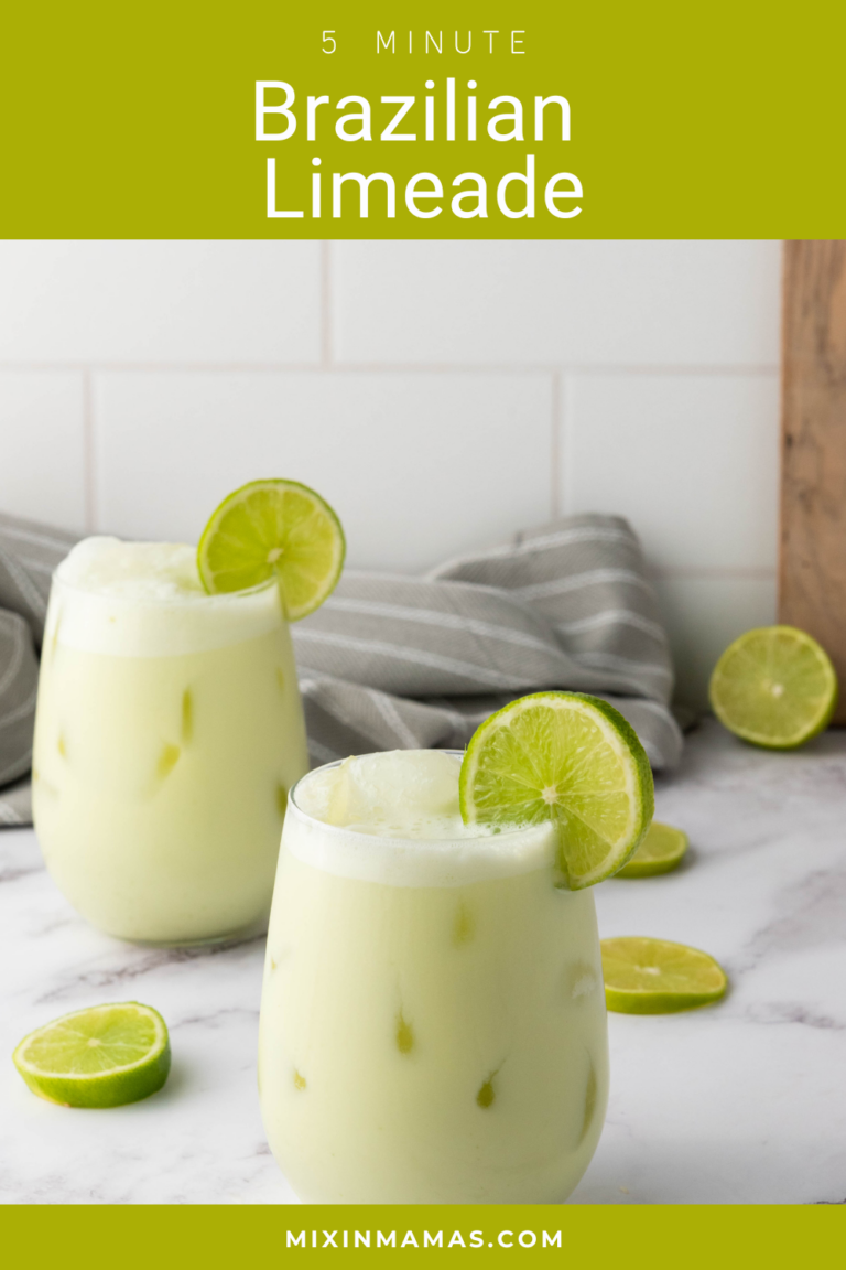 5 Minute Brazilian Limeade - Mixin Mamas