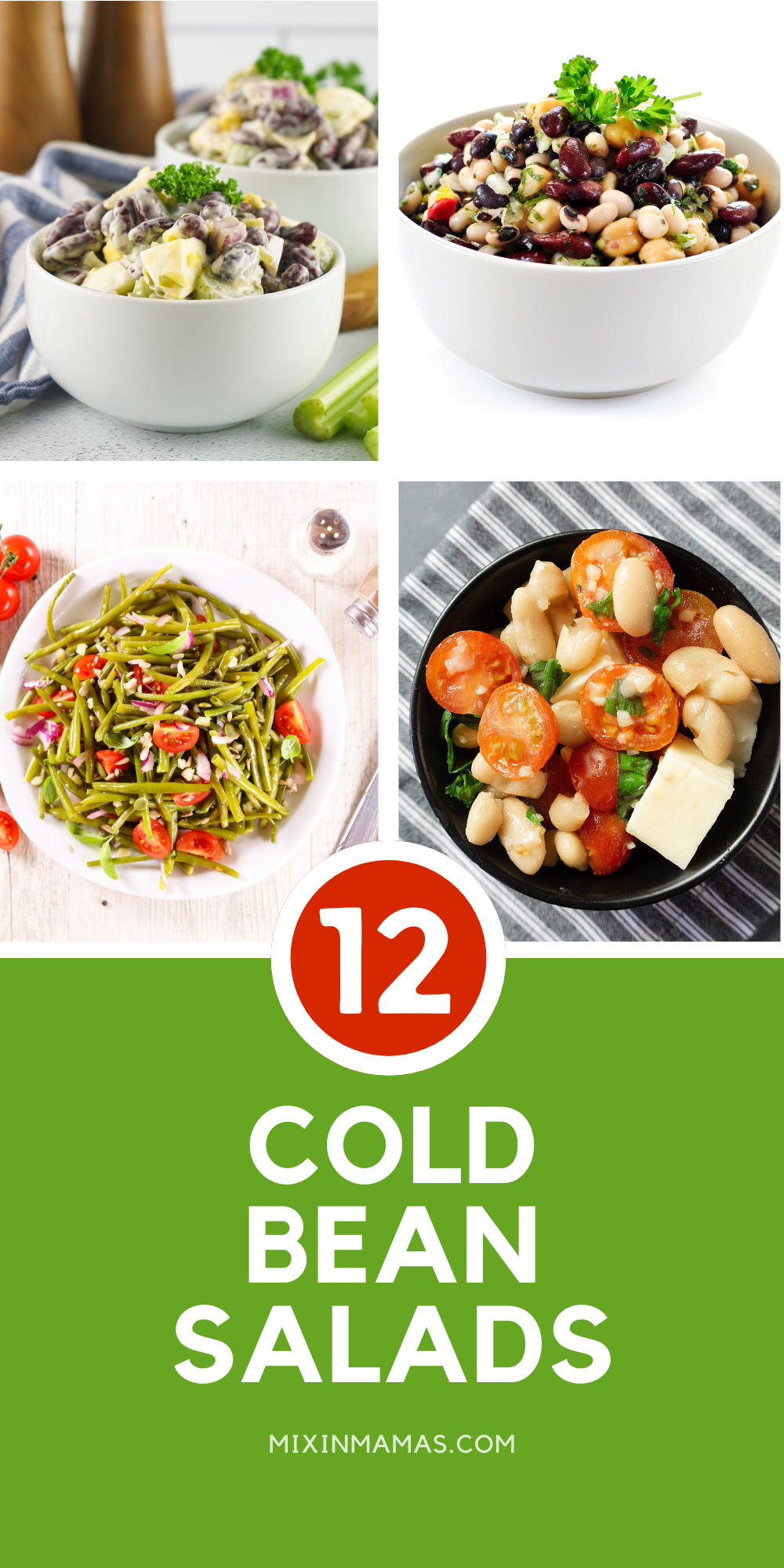Cold Bean Salads - Mixin Mamas