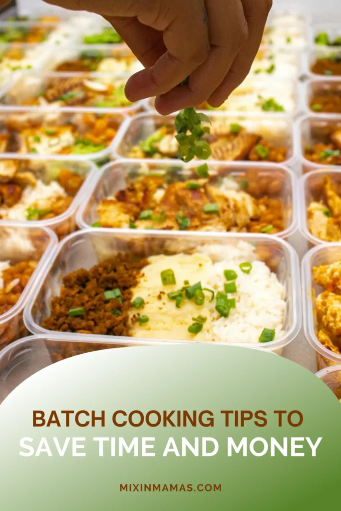 Batch Cooking Tips To Save Time and Money